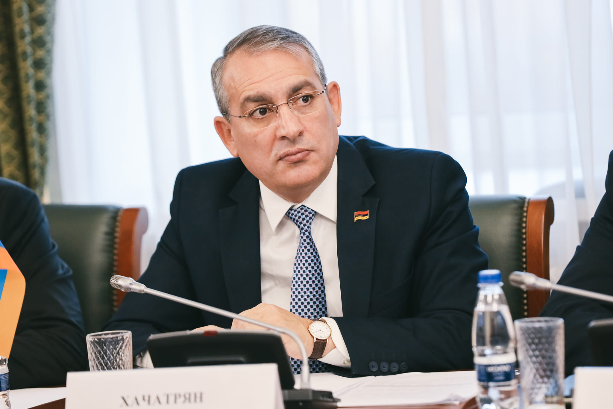 Fragment of speech by deputy of the National Assembly of Armenia Armen ...
